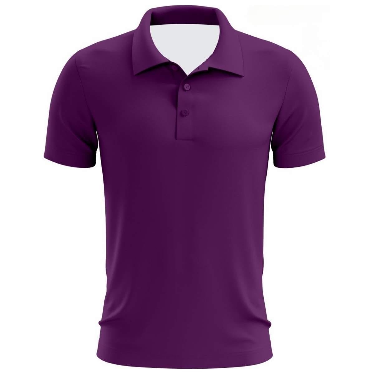 Plum Purple Golf Polo Pre Order